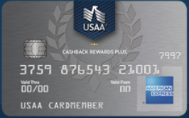 USAA Cashback Rewards Plus Card: Earn 5% on Gas & Military Bases