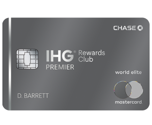 IHG Rewards Club Premier Card: 175,000 Points + Free Night
