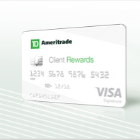 TD Ameritrade Client Rewards Card: $100 Bonus + 1.5% Rewards