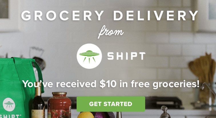 Shipt Grocery Delivery Service $10 Discount and $10 Referral Credits