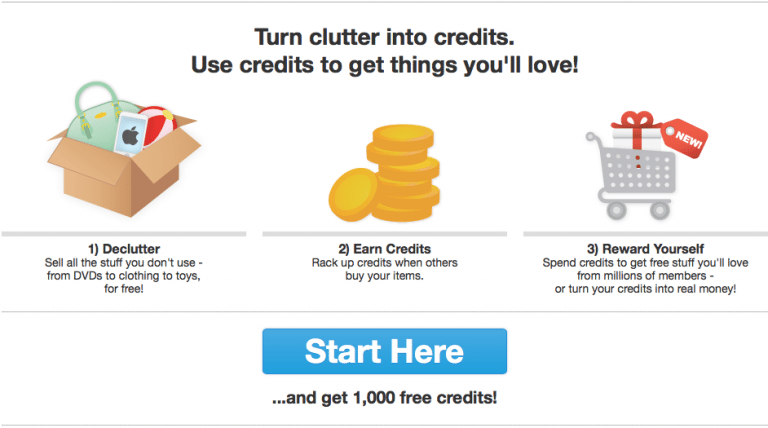 Listia Free Stuff Marketplace 1,000+ Bonus Credits + Referrals