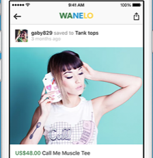 Wanelo App - Shopping and Fashion: $2 Free Credit and $5 Referrals