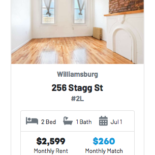 Stake - Earn 10% Matching Bonus on Your Apartment Rental (Brooklyn)