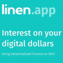 Linen App - Earn Interest on Digital Dollars: Get $500+ in Future Equity