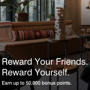 Marriott Bonvoy Refer-A-Friend Program: 50,000 Bonus Points
