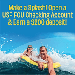 USF FCU: $200 Checking Bonus + $50 Referral Rewards