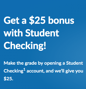 Trustmark Student Checking $25 Account Opening Bonus