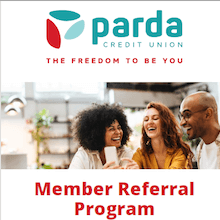 Parda Credit Union: $150 Checking Bonus and $25 Referrals