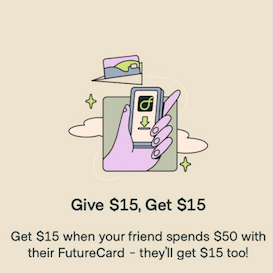 FutureCard Visa Debit Card: $20 Sign-Up Bonus & $15 Referrals